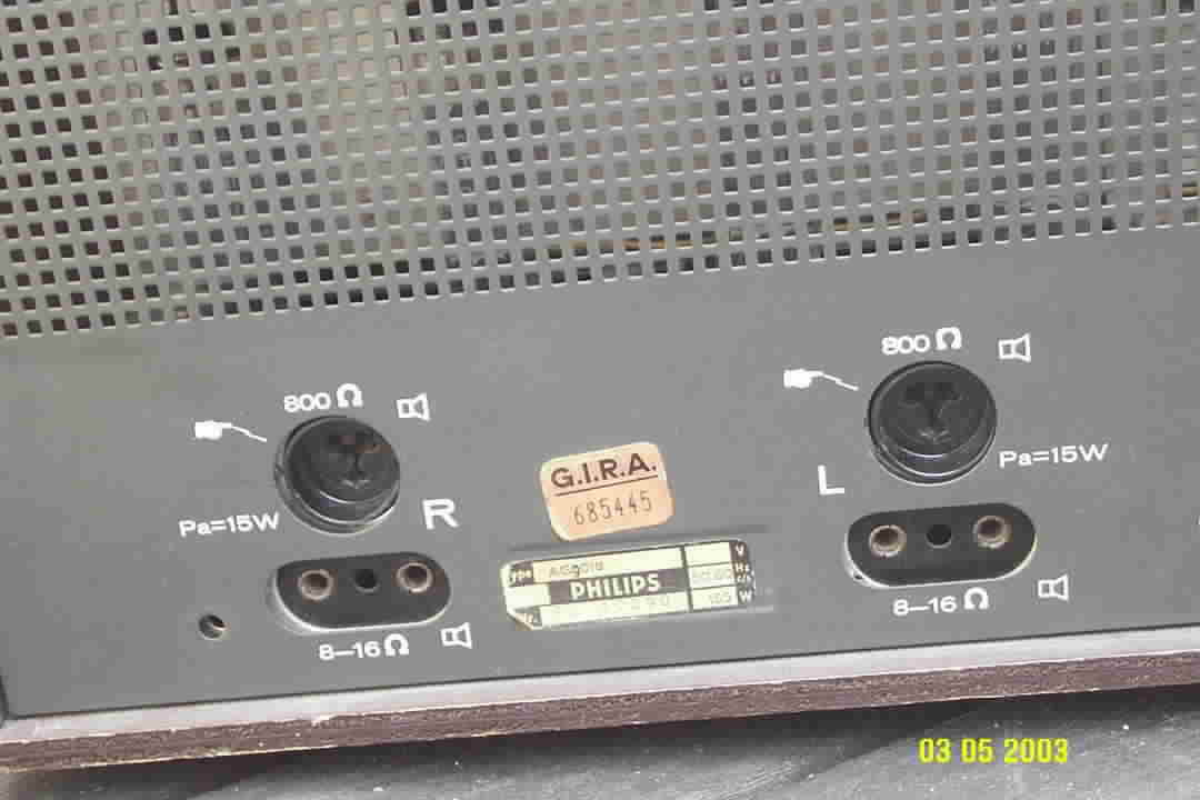 TC: Philips AG9015 AG9018 EL86 integrated tube amp - www.tube-classics.de